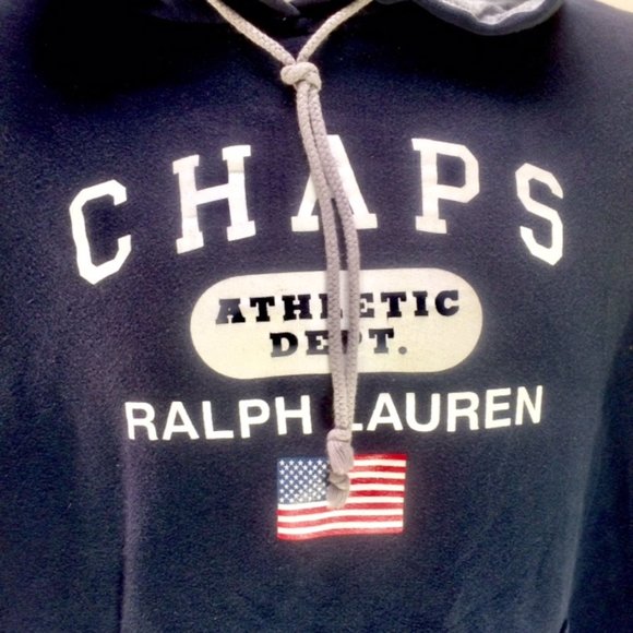 Chaps | Shirts | Vtg Chaps Ralph Lauren Flag Hoodie | Poshmark
